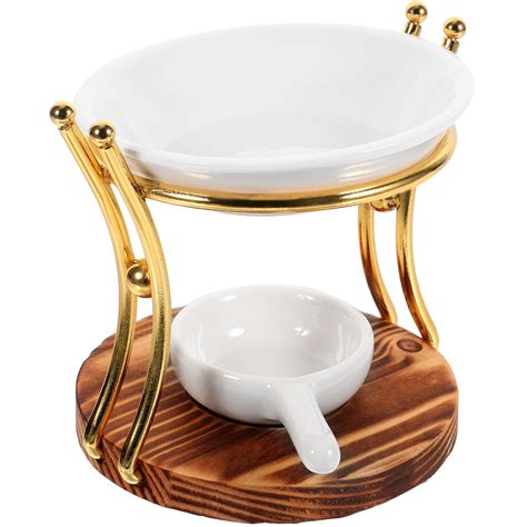 Aroma Burner Essential Oil Diffusers Happy Wax Incense Holder Office