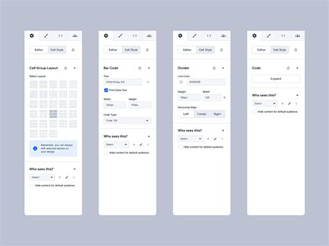 编辑器 右侧工具栏组件 Saas B端陈婉宁
