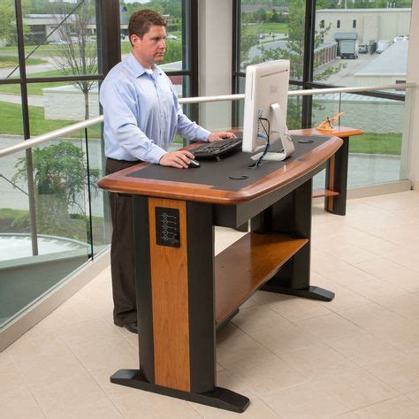 17 Lift Desks Ideas Lift Desk Desk Sit Stand Desk