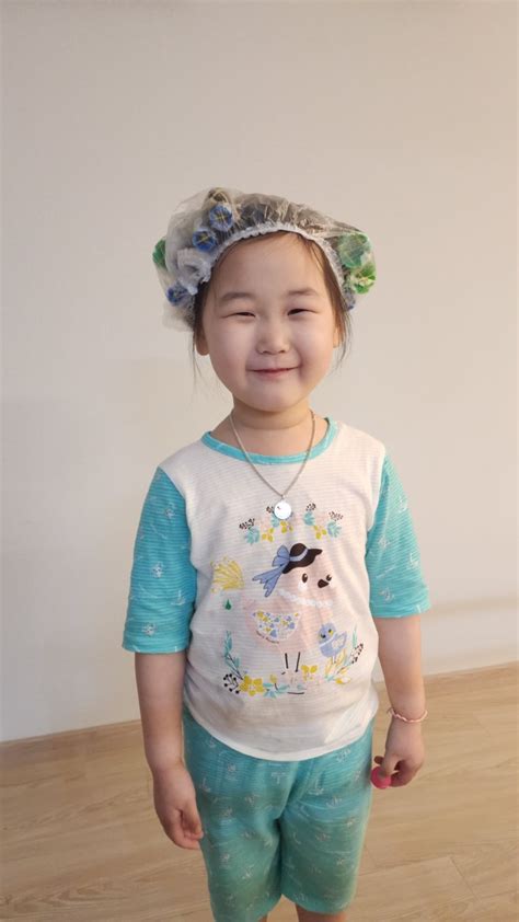 생애 첫 파마 셀프파마 하는 법 64개월 육아일기 네이버 블로그