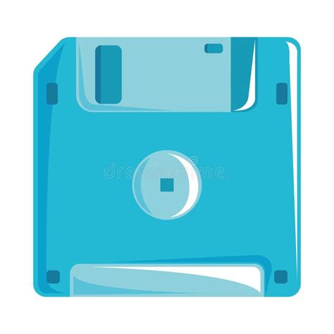 Floppy Disk Retro Icon Stock Illustration Illustration Of Isolation