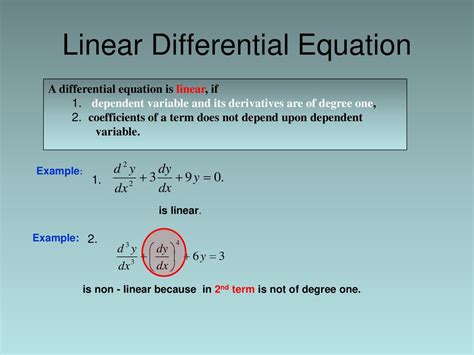 Introduction To Differential Equations Ppt Download
