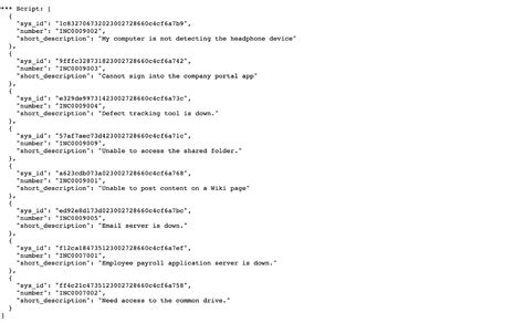 Servicenow Snippets Gliderecords And Arrays Servicenow Snippets Gliderecords And Arrays