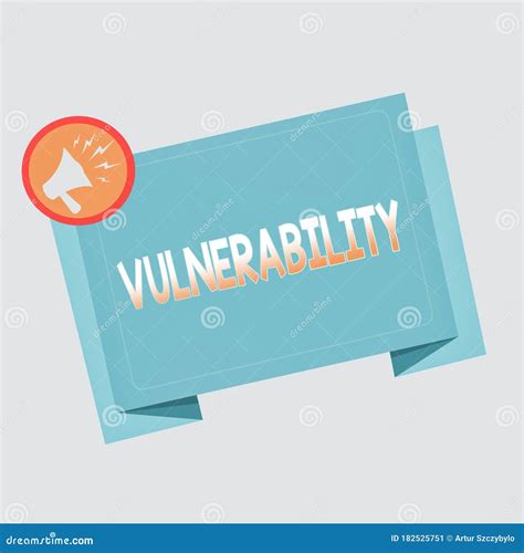 Text Sign Showing Vulnerability Conceptual Photo State Of Being