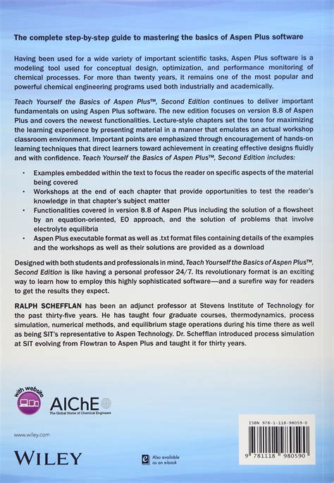 Aspen Software Chemical Engineering Efirainnovationl