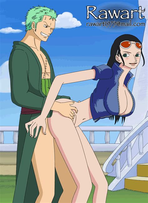 One Piece Nico Robin And Roronoa Zoro Perverserknight