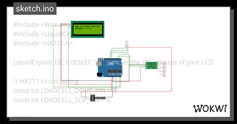 Gas Level Wokwi Esp32 Stm32 Arduino Simulator