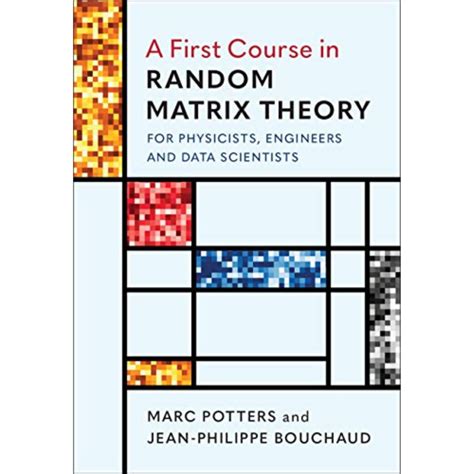A First Course In Random Matrix Theory For Physicists Engi Inspire Uplift