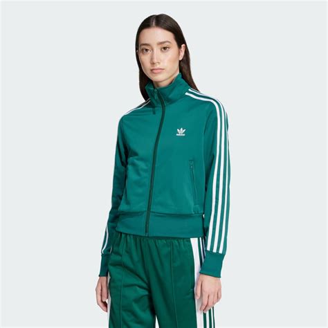 Clothing Adicolor Classics Firebird Track Top Green Adidas Qatar