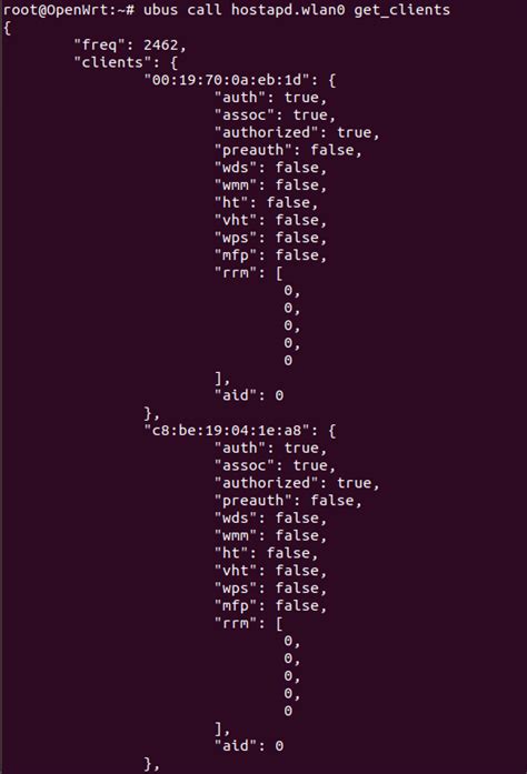 How To Know Associated Stations Type Installing And Using Openwrt Openwrt Forum