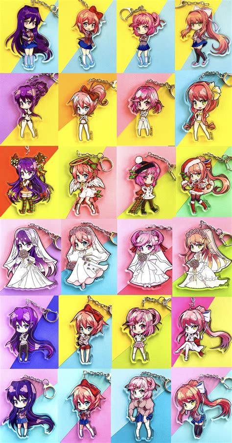 All My Ddlc Charms Are Currently 35 Off If Anyones Interested Rddlc