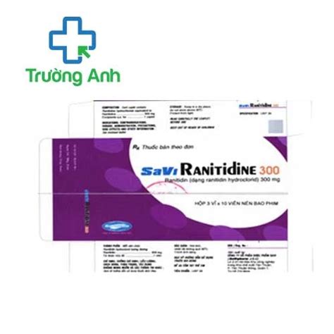 Savi Ranitidine 300 Thuốc điều Trị Viêm Loét Dạ Dày
