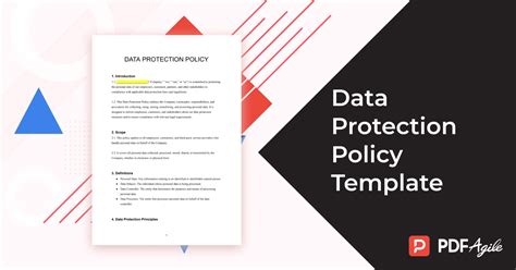 Data Protection Policy Template Printable And Free