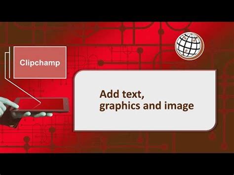 Clipchamp Add Text Graphics And Image YouTube