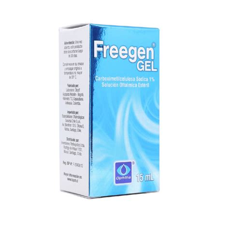 Solución Oftálmica Freegen Gel 1 15ml