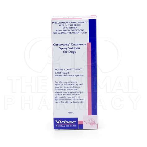 Cortavance Cutaneous Spray Solution For Dogs