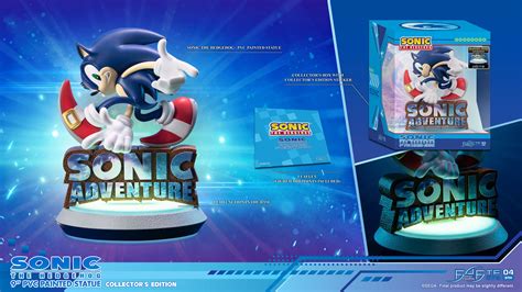 Sonic Adventure Sonic The Hedgehog Pvc Collectors Edition