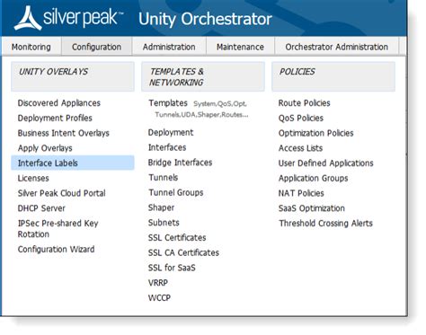 Interface Labels