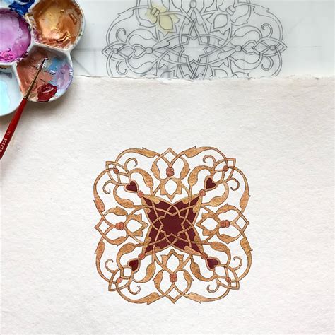 گالری آثار تذهیب امیلی واشنگتن از انگلیس