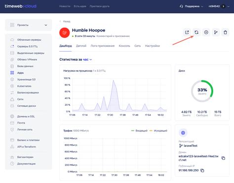 Управление сервисом приложений Apps в панели Timeweb Cloud