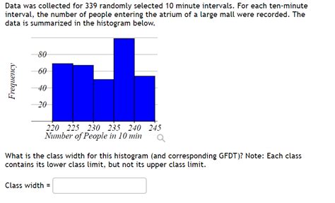 Solved Data Was Collected For 339 Randomly Selected 10