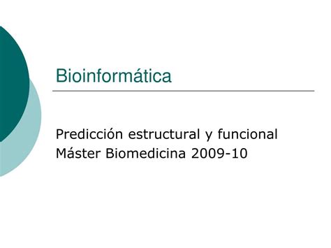 PPT Bioinformática PowerPoint Presentation free download ID