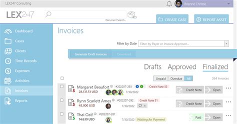 How Do I View An Invoice That Has Been Credited LEX247