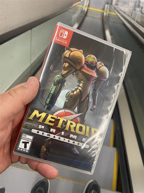 Thank You Walmart Electronics Clerk For Checking The Back After Asking Me “whats A Metroid