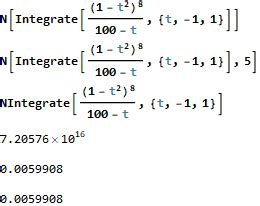 Difference Integration Results From Mathematica Mathematics Stack Exchange