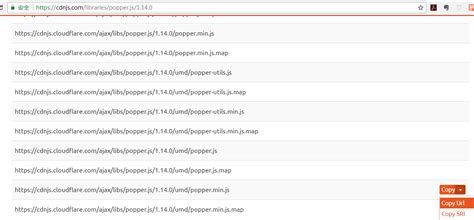 Bootstrap 4 Uncaught Referenceerror Popper Is Not Defined 错误 Csdn博客