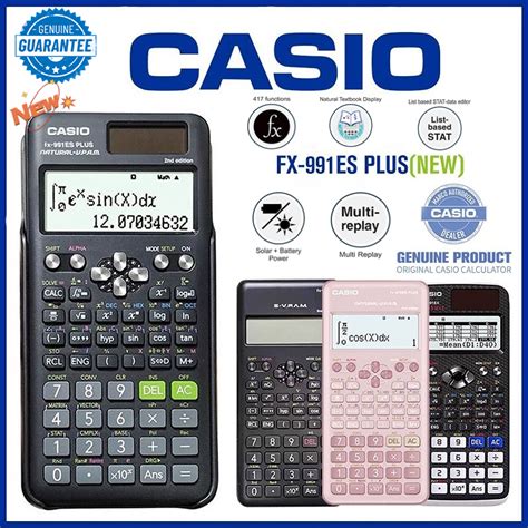 Scientific Calculator Casio Fx 991es Plus Latest Generation Solar