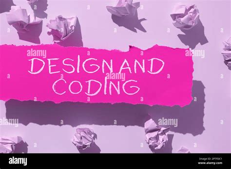 Hand Writing Sign Design And Coding Business Overview Html And