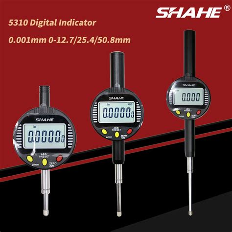 Shahe Digital Dial Indicator Electronic Lcd Digital Indicator