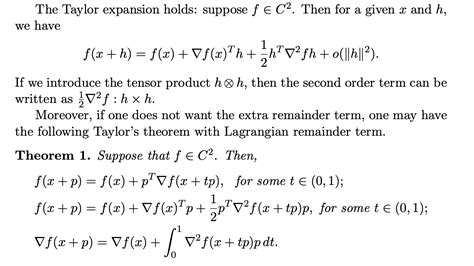 solved a prove the taylor theorems above using the taylor