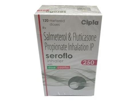 Salmeterol And Fluticasone Inhaler Packaging Size 200 Mdi At Best