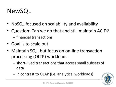 PPT NoSQL And NewSQL PowerPoint Presentation Free Download ID