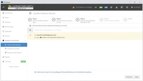 How To Test And Verify Backups In Altaro Vm Backup Tech With Jasmin