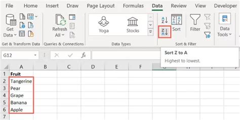 Cómo ordenar datos en Excel 7 formas sencillas