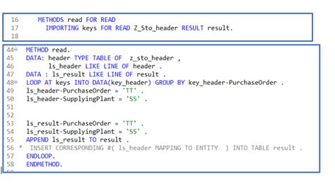 How To Implement Read Deep Structure In Sap Rap Sap Community