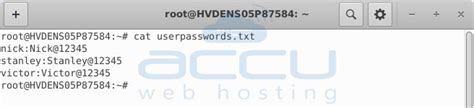 explain chpasswd command in linux with examples accuwebhosting