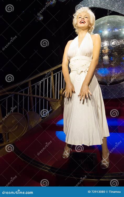 Marilyn Monroe Dans Madame Tussauds De Londres Image éditorial Image