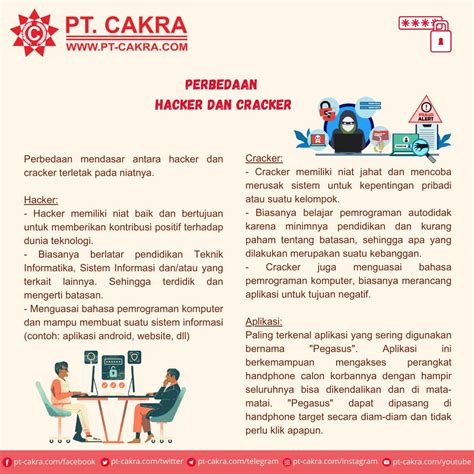 Perbedaan Hacker Dan Cracker Perbedaan Mendasar Antara Hacker Dan Cracker Terletak Pada Niatnya