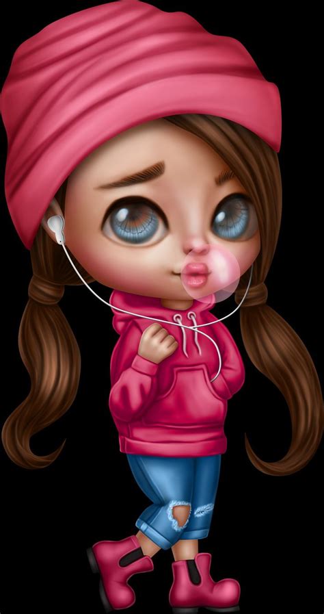 Pin By Monica On Miss Fluff Girls Cartoon Art Storybook Art Big Eyes Art