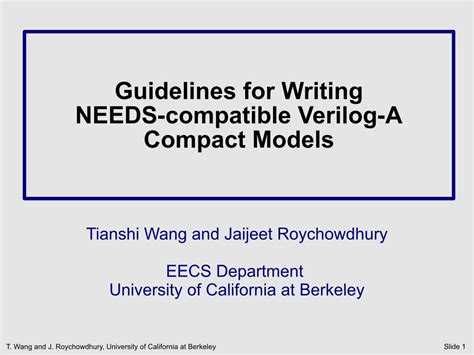 pdf guidelines for writing needs compatible verilog a nanohub dokumen tips