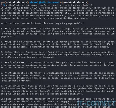 Guide Pour Utiliser L Api De Mistral Ai En Python