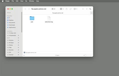 How To Connect To FTP In MacOS