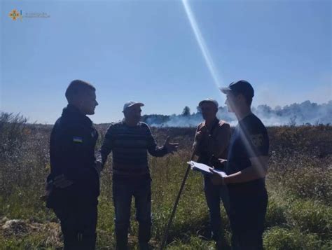 На Ковельщині рятувальники ліквідували пожежу сухої трави Палія притягнули до відповідальності