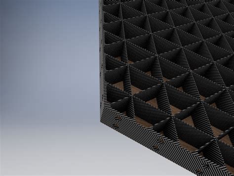 3d Printed Isogrid Hex Panel Autodesk Online Gallery