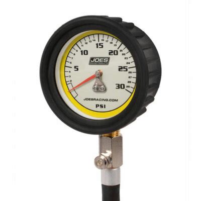 Joes Racing 32315 Pro Series Tire Pressure Gauge 0 15 Psi Ebay