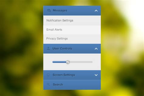 Expandable Css And Jquery Menu With Slider Creative Vip